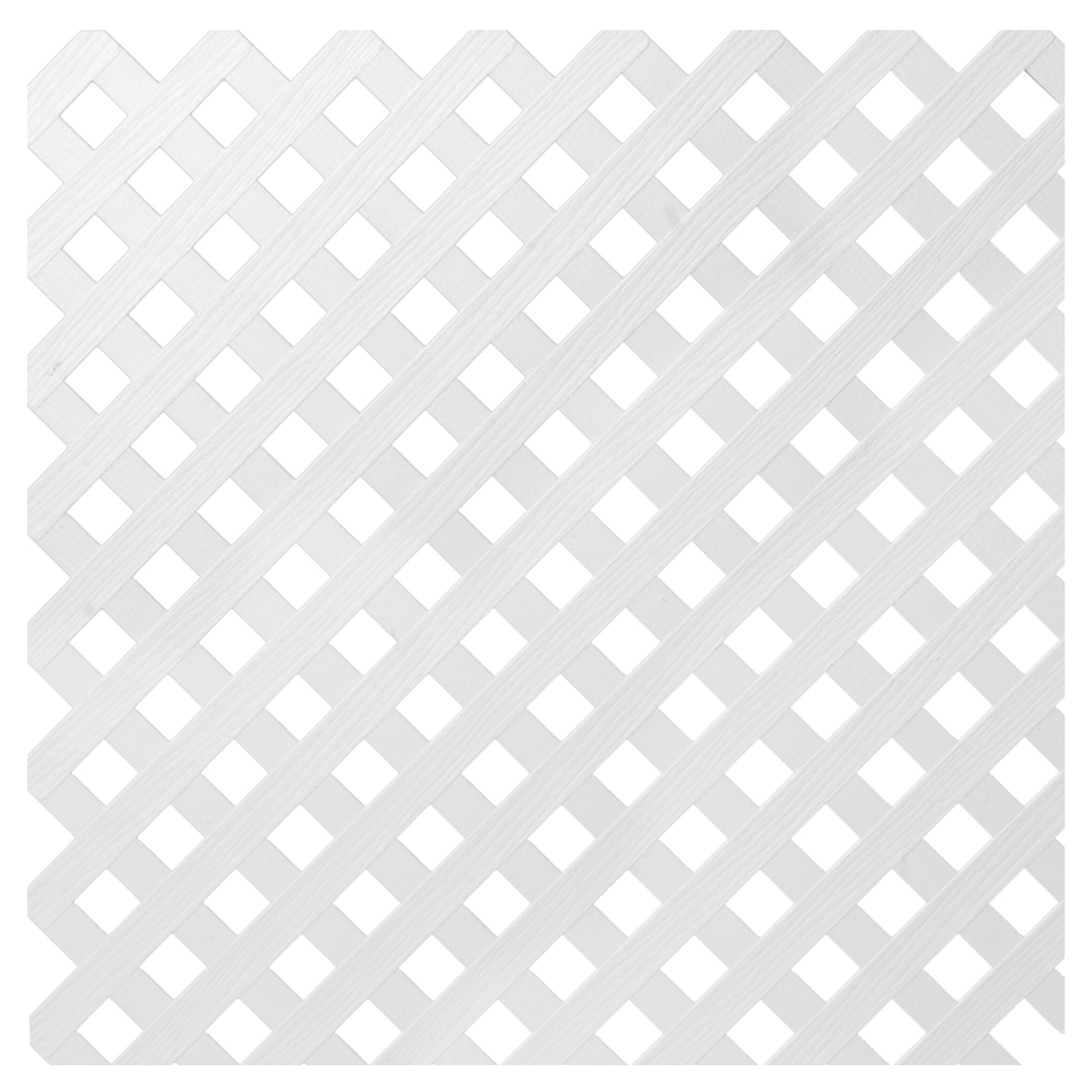 Treillis en pvc Blanc 4 pi x 8 pi | Matério
