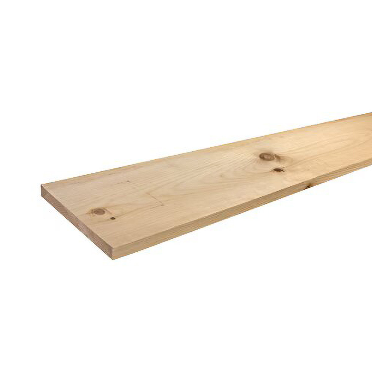 Planche de bois de pin blanc 1 po x 8 po x 8 pi | Matério