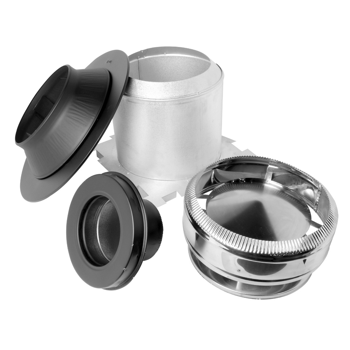 Ensemble de support de plafond Super Vent | Matério