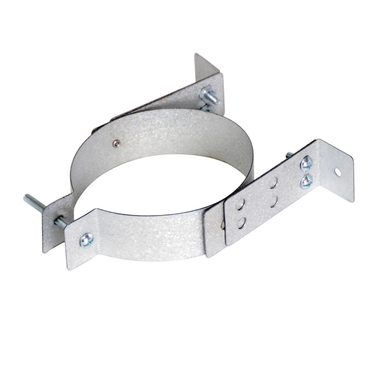Bride murale ajustable en acier galvanisé | Matério
