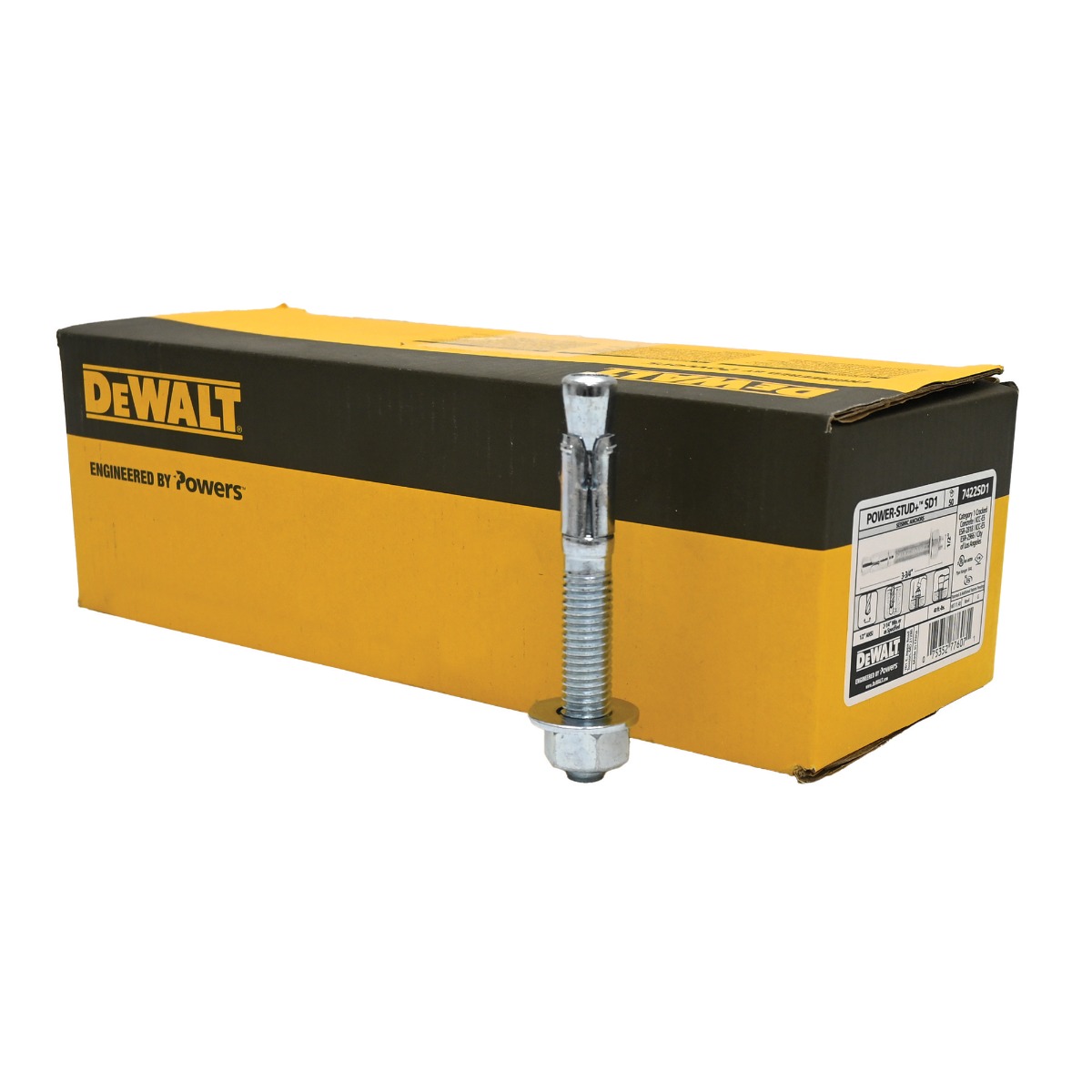 Ancrage Power-Stud+ Dewalt | Matério