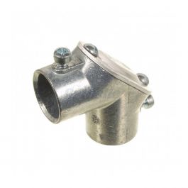 Coude 1/2 po à 2 vis pour tuyau d'acier | Matério