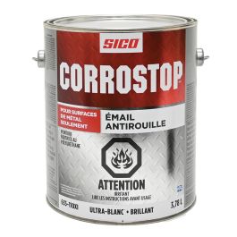 Peinture antirouille ultra blanc Corrostop Sico | Matério