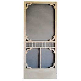 Porte moustiquaire Colonial 33 po x 81 po En bois | Matério