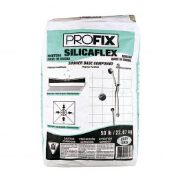 Mortier pour base de douche Silicaflex Profix | Matério