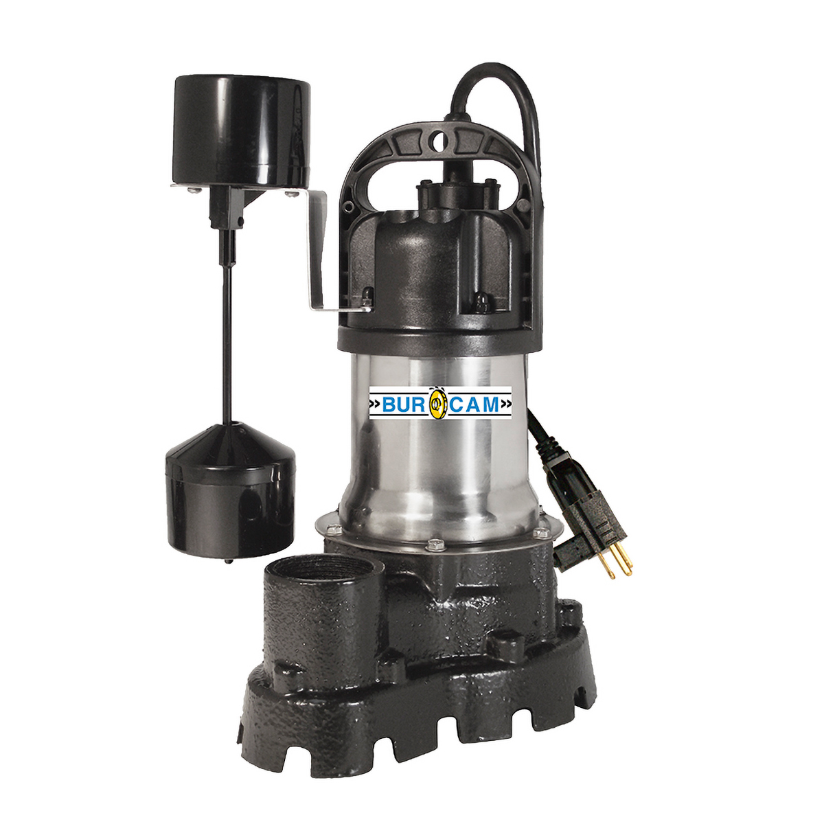 Pompe d'effluent à interrupteur vertical en acier inoxydable | Matério