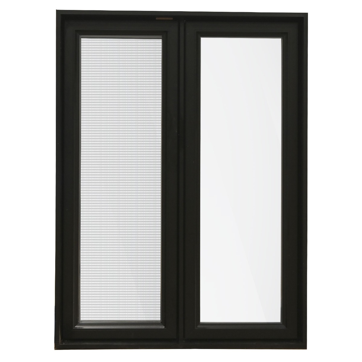 Fenêtre à battant noir Hybride Série H4000 Fenêtre Lajeunesse | Matério