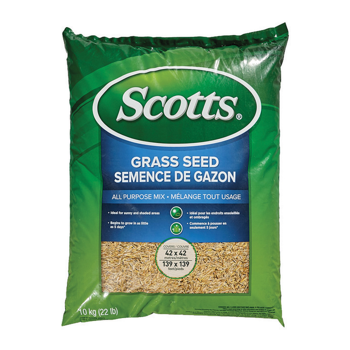 semence a gazon scotts tout usage 22 lb | Matério